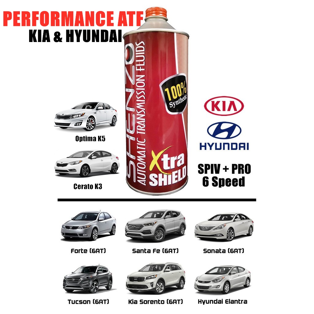 ATF SPIV HYUNDAI KIA ATF SPIV PRO 6 SPEED Fluid for CERATO K3 OPTIMA K5 ...