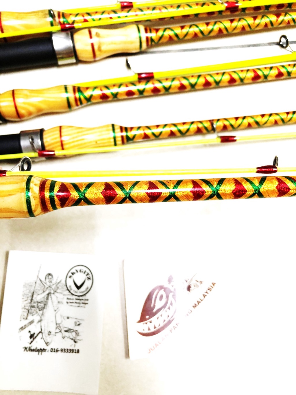 SKYGITZ MALAYSIA JORAN UDANG HANDMADE CUSTOM KAYU JATI NIBUNG SUPER ...