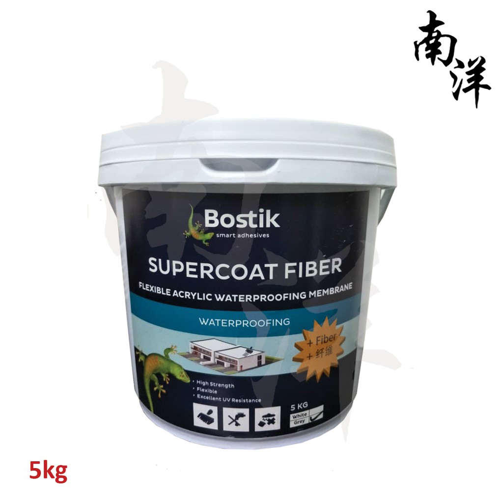 Bostik Supercoat Fiber Waterproofing(5kg) | Shopee Malaysia