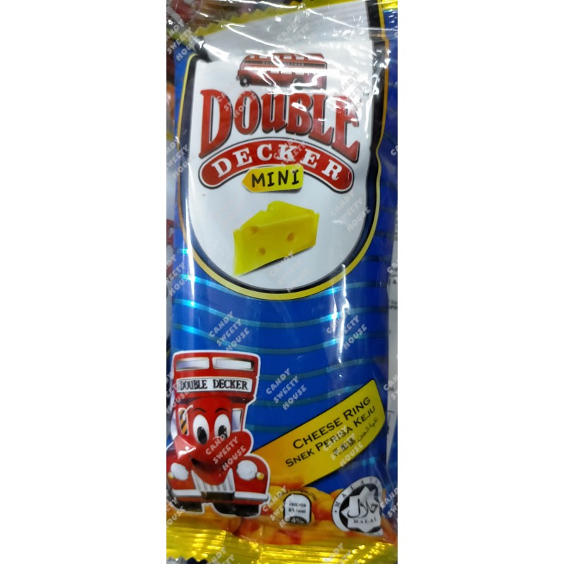 Mini Double Decker Cheese Ring 15g x 30pack | Shopee Malaysia