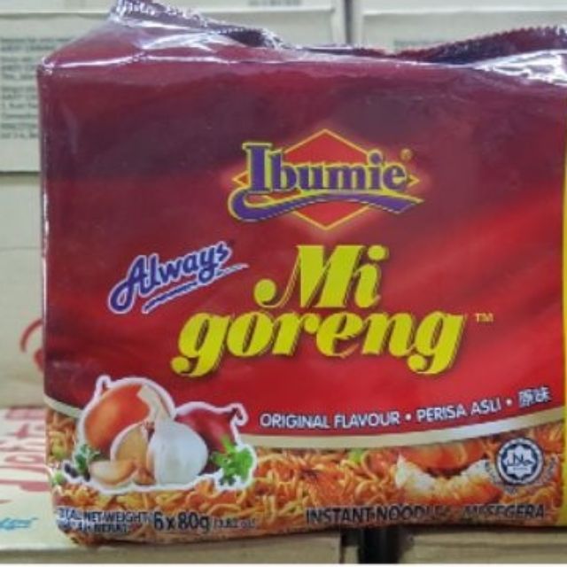 Ibumie Always Mi Goreng Asli 80gx5s/pack | Shopee Malaysia