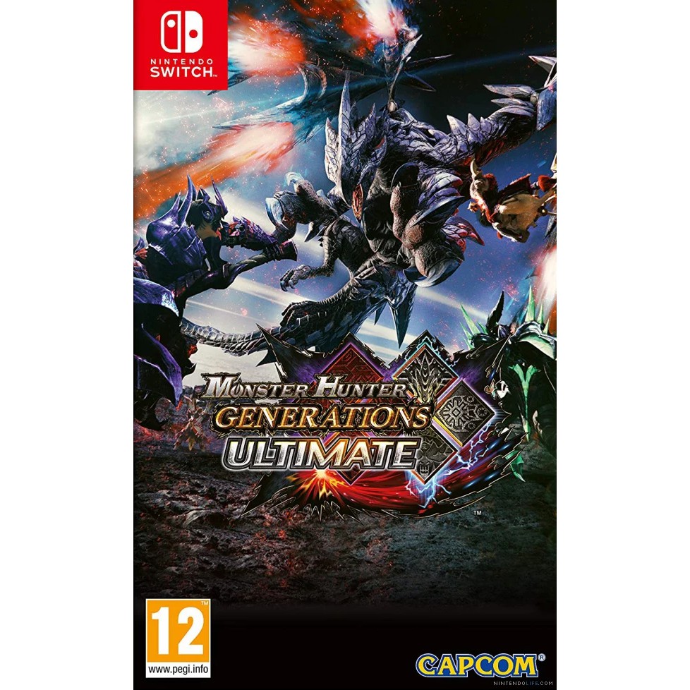 Nintendo Switch Monster Hunter Generations Ultimate MHGU 怪物猎人 GU ...