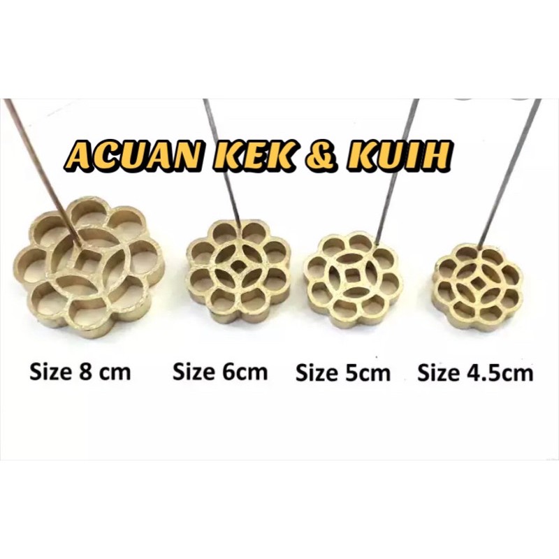 ACUAN KUIH ROS TEMBAGA/KUIH GOYANG | Shopee Malaysia