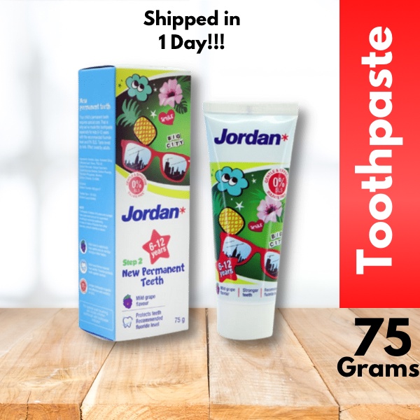 [READY STOCK!] Jordan Kids Children Toothpaste Step 1 Step 2 Milk ...