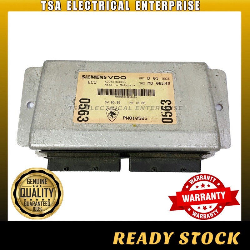 ECU Proton Gen 2 / Persona / Campro 1.6 - PW810563 [0563] | Shopee Malaysia