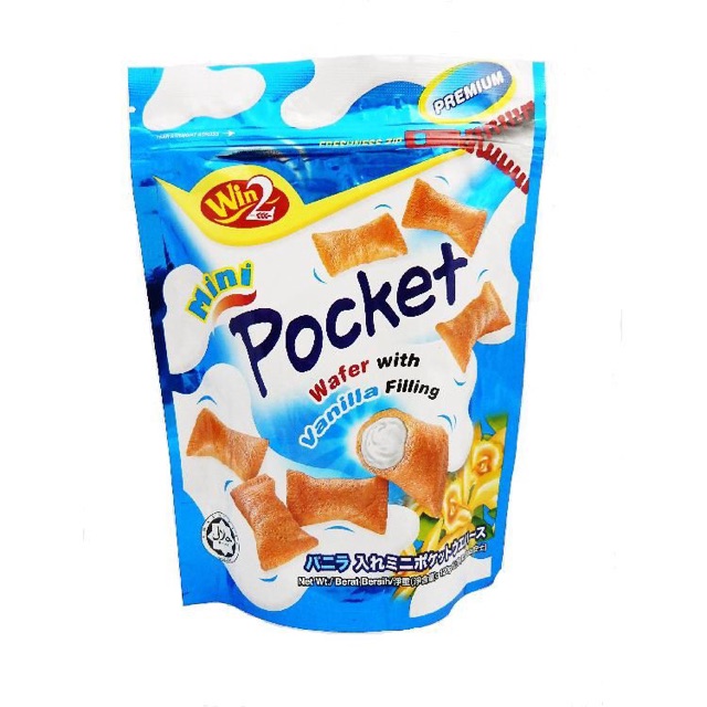WIN2 POCKET WAFER VANILA | Shopee Malaysia