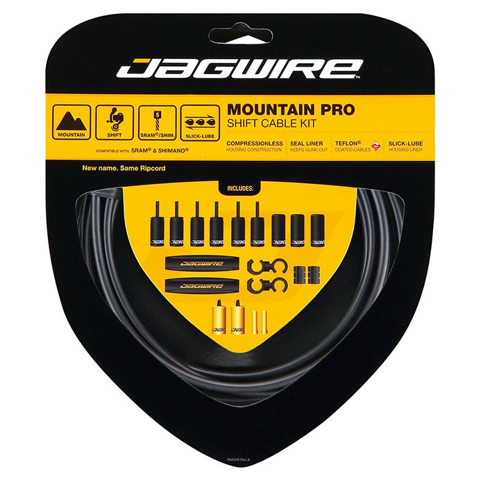 Jagwire Mountain Pro Shifting Cable Kit ( Shimano/Sram Gear) | Shopee ...