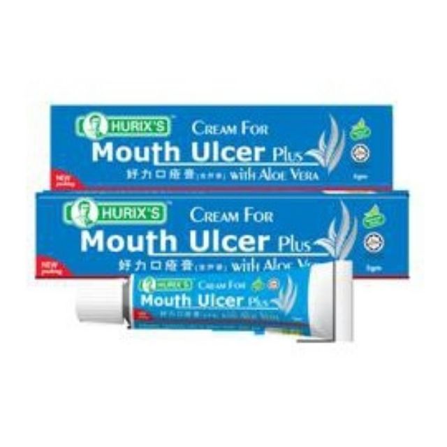 Hurix's Cream For Mouth Ulcer Plus (5g) | Shopee Malaysia