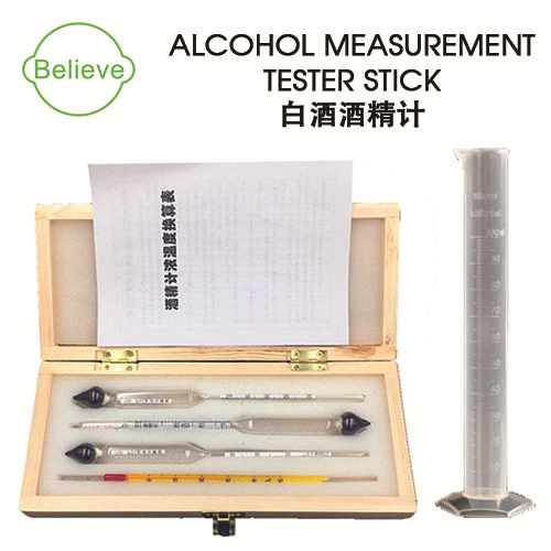 hot sale 7-7-2020 Alcohol Measurement Tester Wine Hydrometer Bar ...
