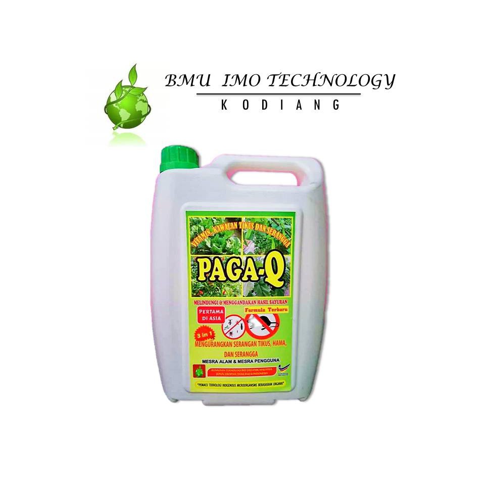 Paga-q (vitamin kawalan tikus dan serangga khas untuk pokok sayuran) 4 ...