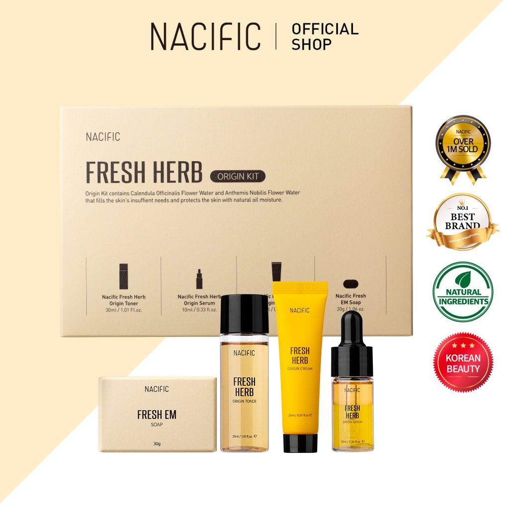 [NACIFIC] Fresh Herb Origin Kit - The Original Lineup | Shopee Malaysia