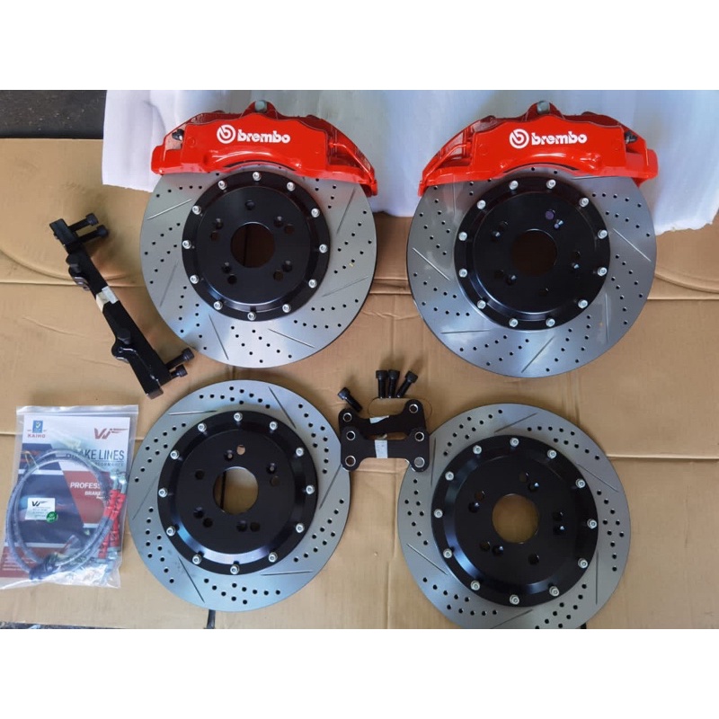 ORIGINAL BREMBO 18Z PNP HONDA CIVIC FC & REAR OVERSIZE DISC | Shopee ...