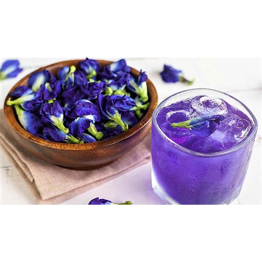 SAYUR Bunga Telang Kering / Dried Butterfly Pea / Bunga Nasi Kerabu ...
