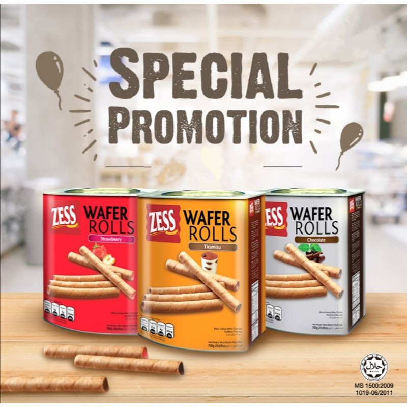 Zess Wafer Rolls [Ready Stock] | Shopee Malaysia