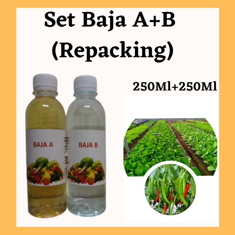 250ml Pati Baja AB Set untuk Pertumbuhan Pokok Berbuah & Sayuran ...