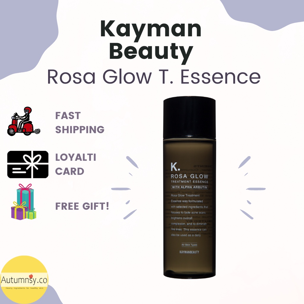 Kayman Beauty Rosa Glow Treatment Essence 120ml | Shopee Malaysia