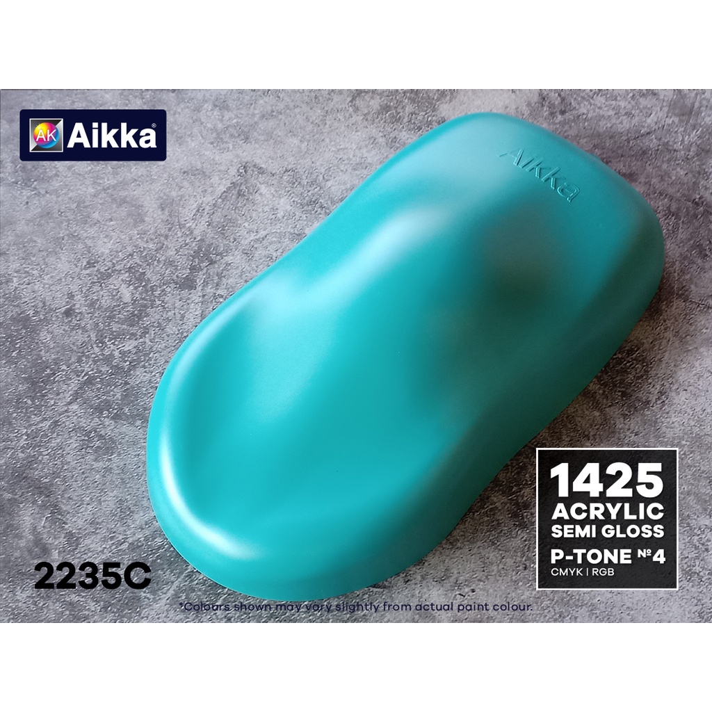AIKKA Paint PANTONE Colour 2235C / 1425 ACRYLIC SEMI GLOSS PAINT ...
