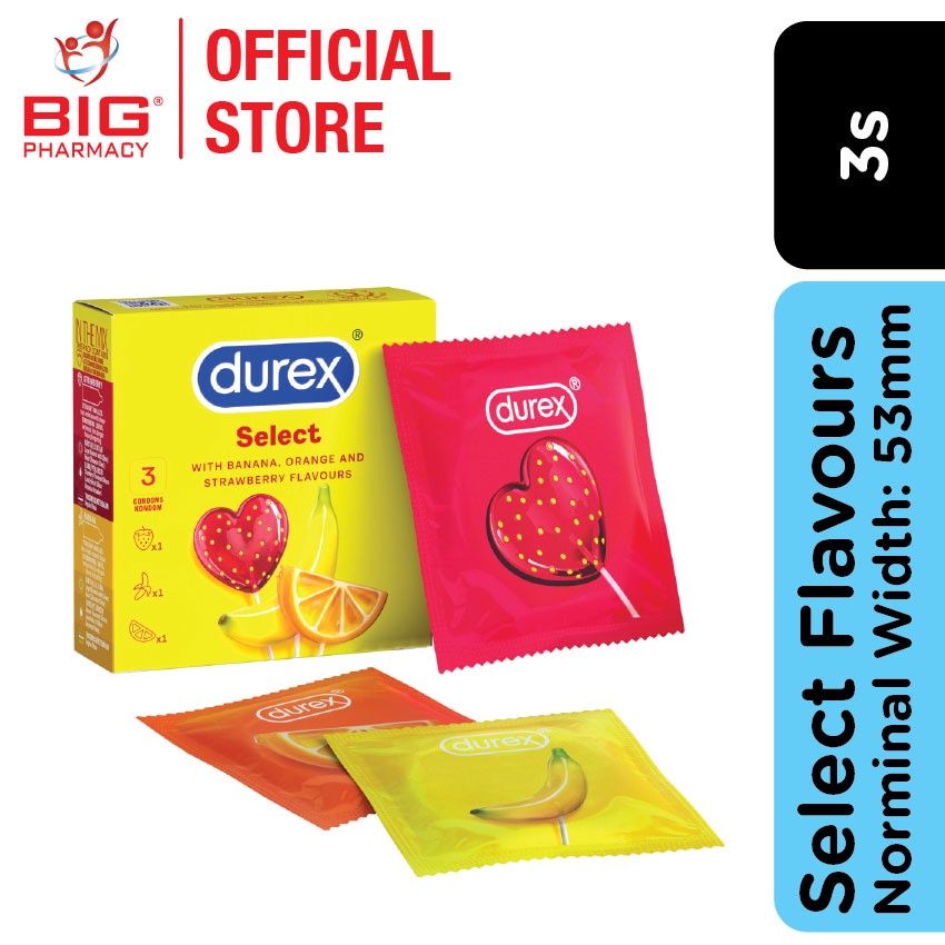Durex Condom Select (3 Pcs) | Shopee Malaysia
