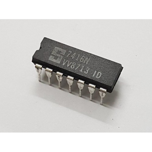 SN7416N / 7416 / 74LS16 ( HEX INVERTER BUFFERS / DRIVERS WITH OPEN ...