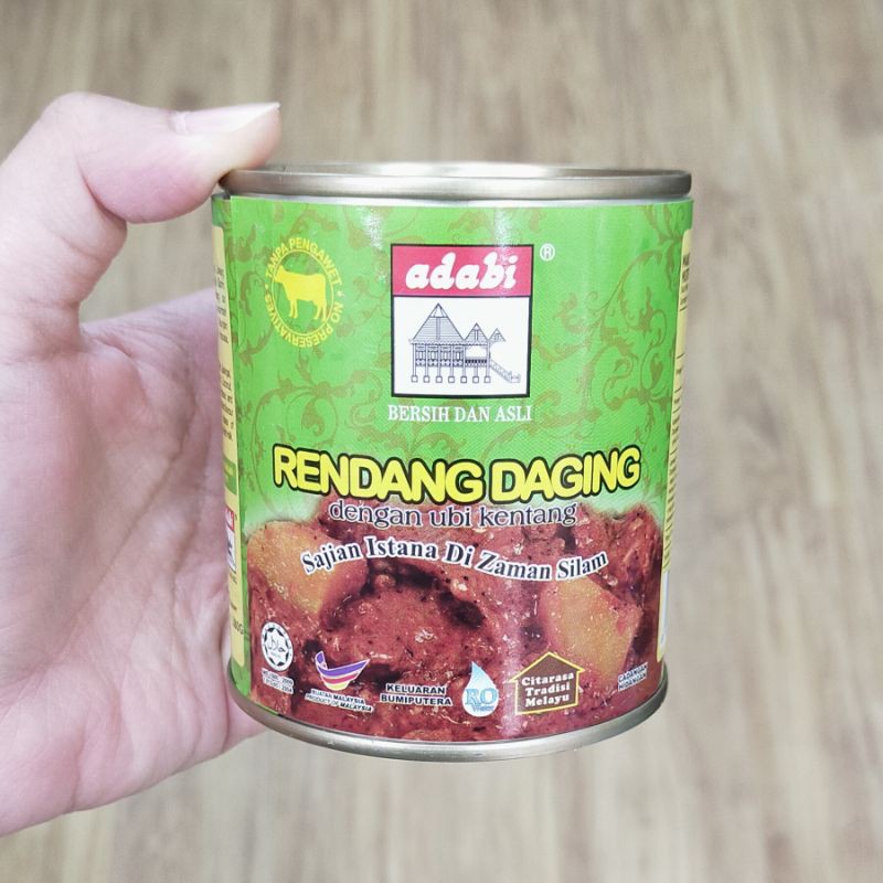 RENDANG DAGING & RENDANG AYAM ADABI 280G | Shopee Malaysia