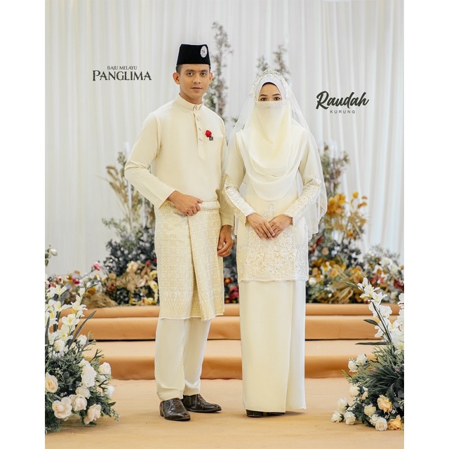 8 ITEM FULL SET BAJU NIKAH 8ITEM / BAJU NIKAH SET LENGKAP BAJU NIKAH ...