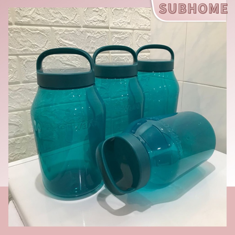 Tupperware Blue Universal Jar Duo Set Handle Jar 3L 3000ml Bekas ...