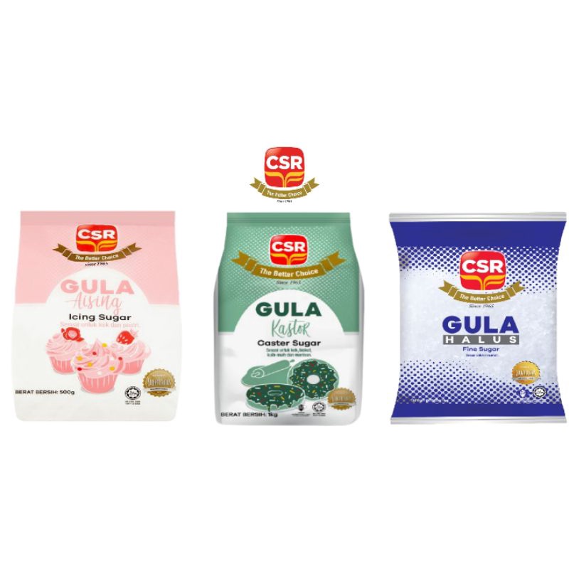 CSR ICING SUGAR / CSR CASTOR SUGAR / CSR FINE SUGAR / GULA AISING CSR ...