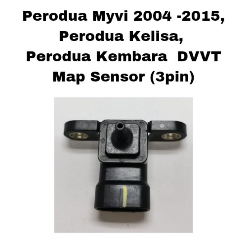 Perodua Myvi 2004 - 2010, Kelisa, Kembara DDVT Map Sensor (3pin ...