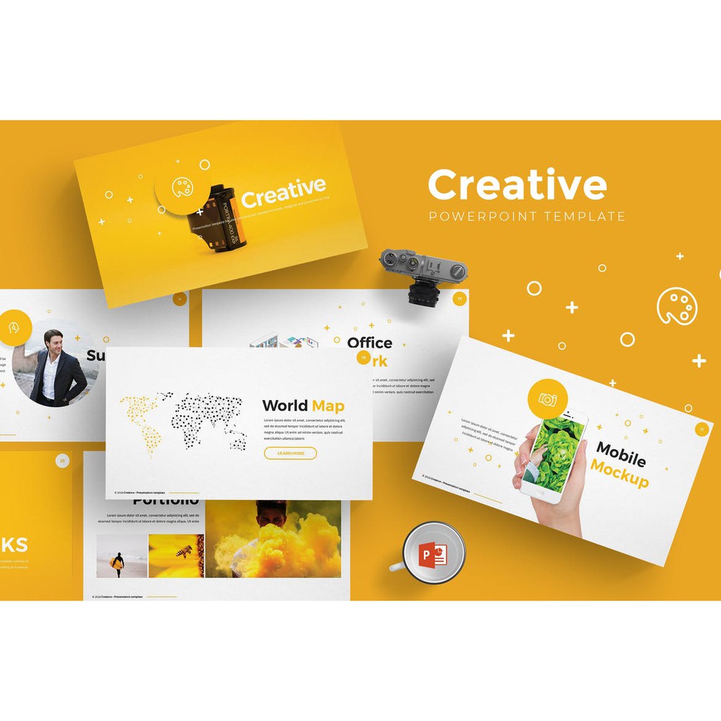 [ PPTX ] Creative Powerpoint Template PPTX only | Shopee Malaysia