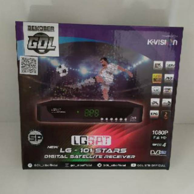 LG-Sat Star K-VISION (Not Ninmedia) LGsat LG 101 Stars HD (Free Aktivasi MNC) | Shopee Malaysia