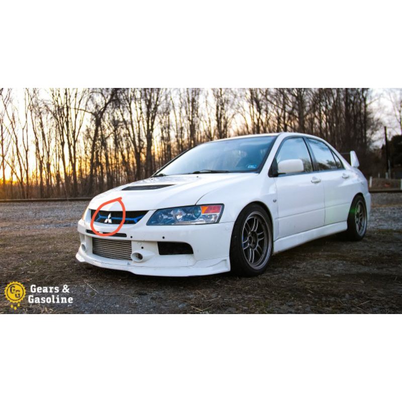Lancer evo 9 front grill emblem | Shopee Malaysia