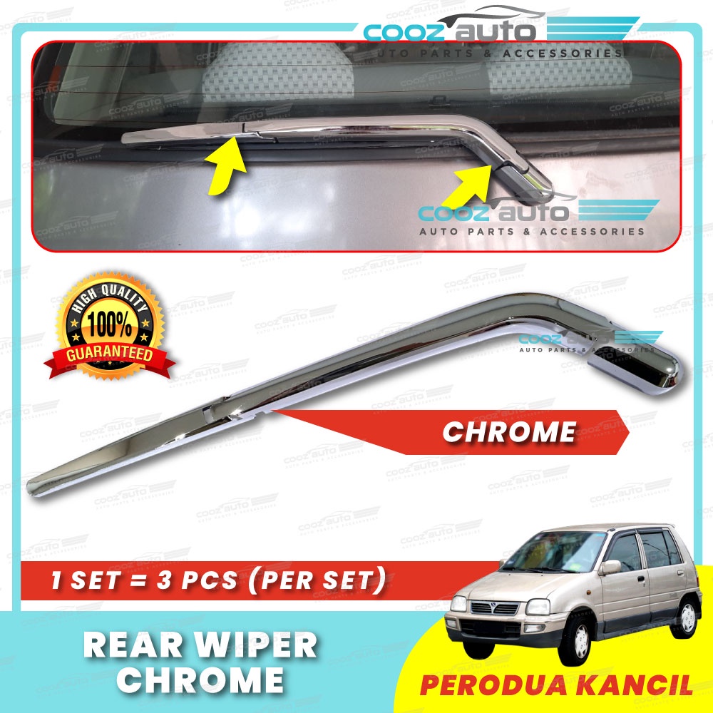 Perodua Kancil Chrome Rear Wiper Cover | Shopee Malaysia