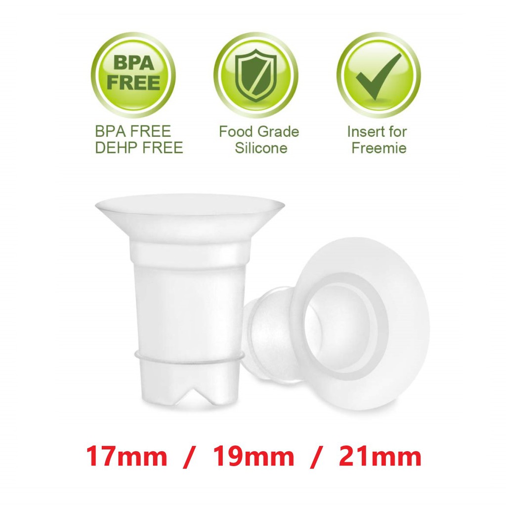 (17mm / 19mm / 21mm) Maymom insert for Freemie / Spectra / Youcup 25mm ...