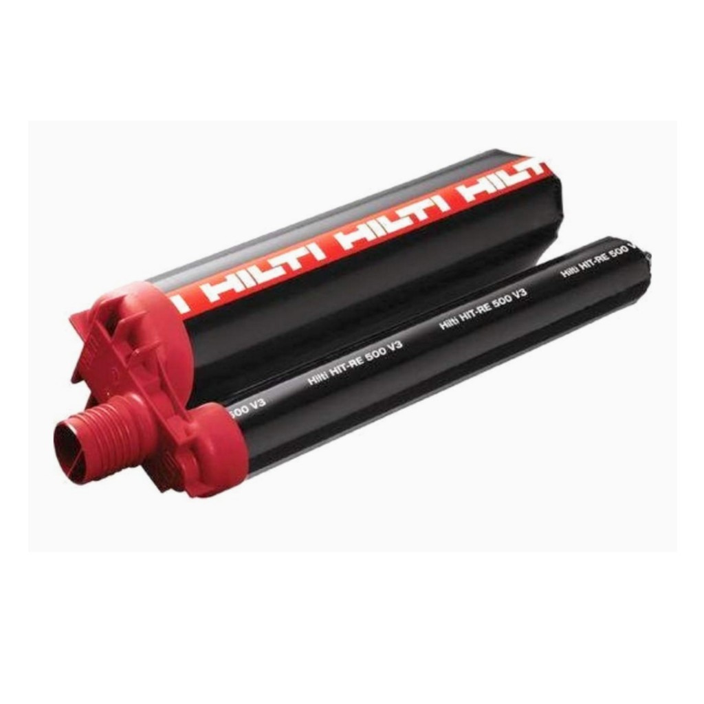 HILTI RE500 V4 500ML INJECTABLE MORTAR / DISPENSER SET / MANUAL BLOWER ...