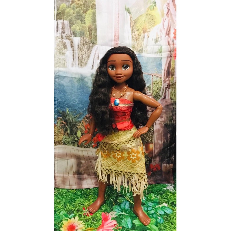 Display playdate Big Moana! 81.2cm tall original Disney my size doll ...