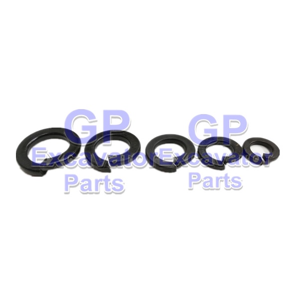 (10PCS X 1 PACK) HIGH TENSILE BLACK STEEL SPRING WASHER (M8 / M10 / M12 ...