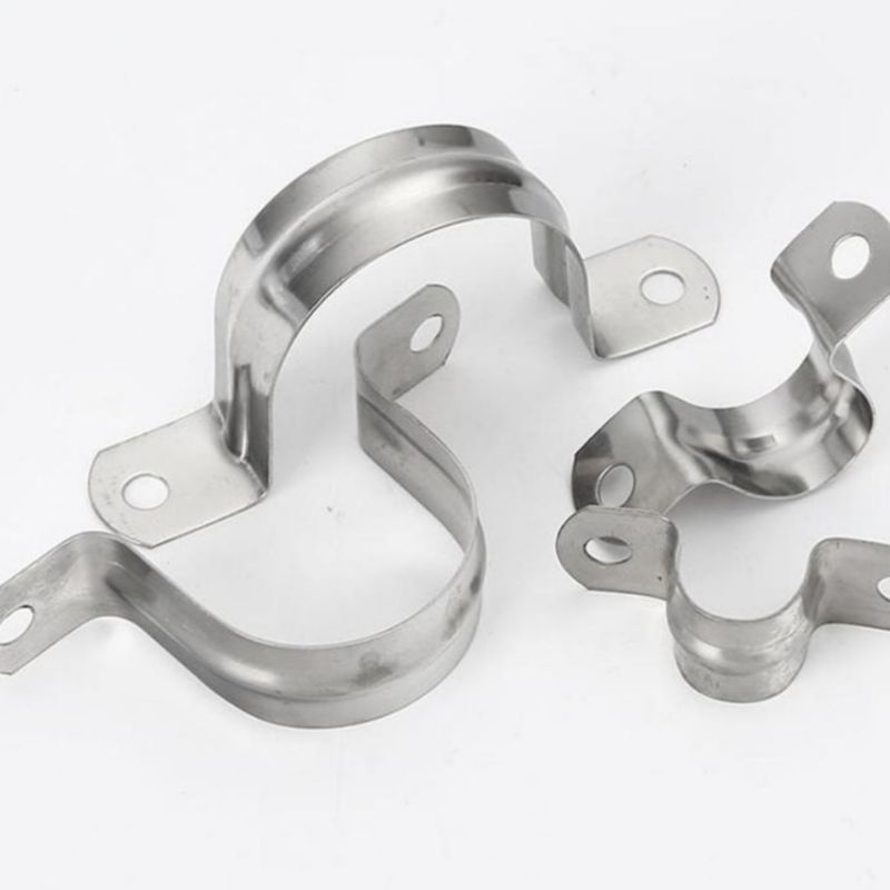 Plumbing Fitting Pipe Saddle Clip Bracket All Sizes For PVC & Poly Pipe ...