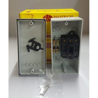 ISOTECH KTE Isolator C/W PVC Enclosure KTE-320 KTE-335 KTE-363 | Shopee ...