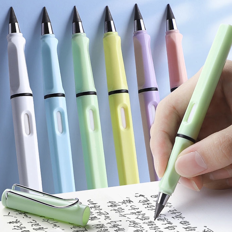 Creative Unlimited Writing Non-Sharpening Pencil Student Cartoon Lead ...