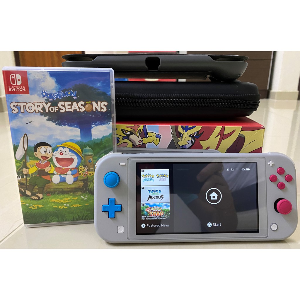 Nintendo Switch Lite Zacian And Zamazenta Edition | Shopee Malaysia