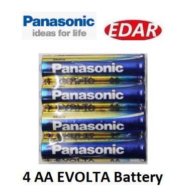 Panasonic EVOLTA Alkaline AA Battery | Shopee Malaysia