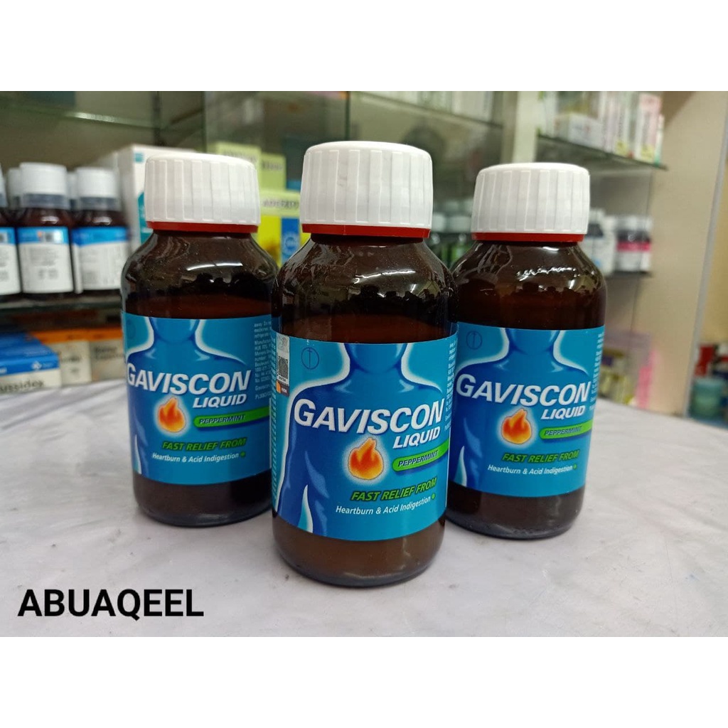 Gaviscon Bottle Liquid Peppermint Flavor | Shopee Malaysia