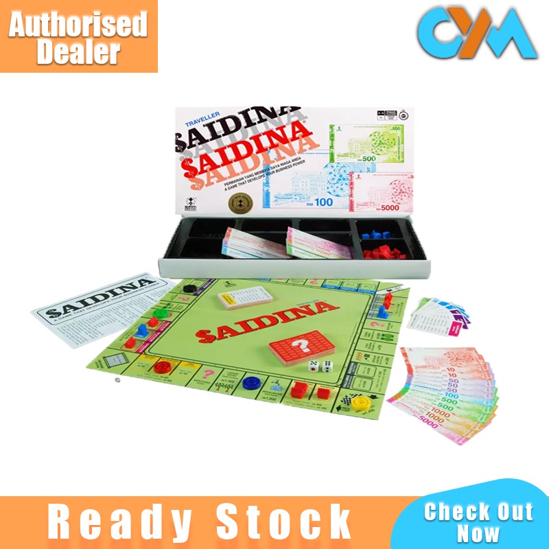 SAIDINA Jutaria Board Game Monopoly Billionaire Millionaire Game ...