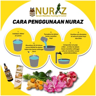 Nuraz Mandian Ubat Kuning Bayi Jaundice Original HQ | Shopee Malaysia