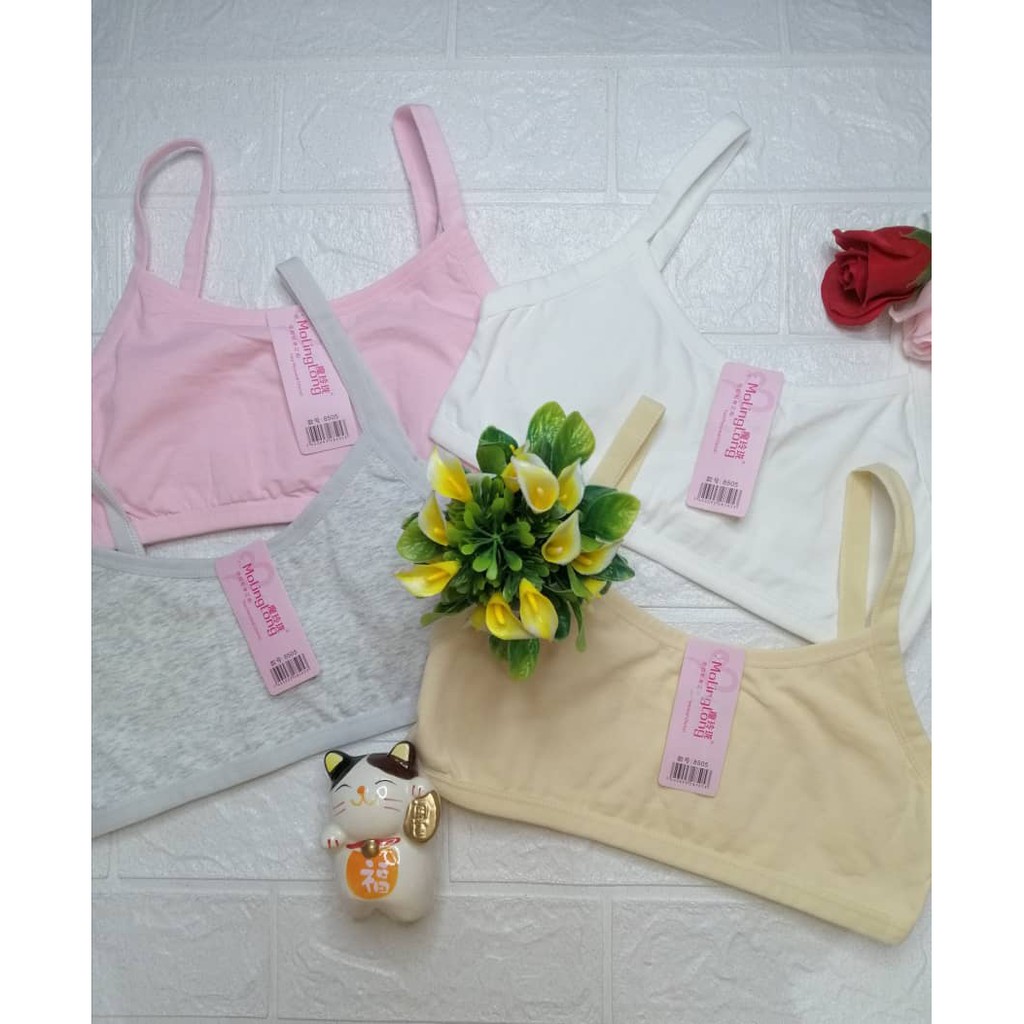 (READY STOCK) CODE : 8505 TEENAGER GIRL BRA / COTTON LINGERIE STUDENT ...