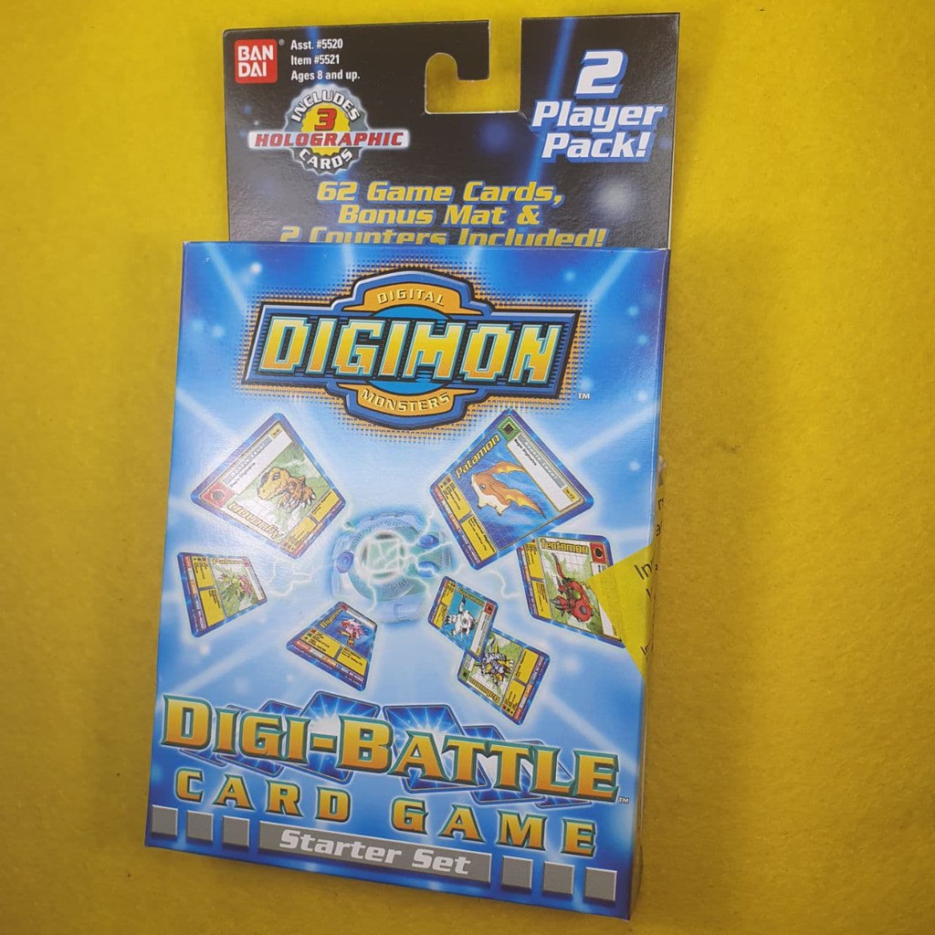 Original English Digimon Cards Digi Battle Starter Set [year 2000 ...