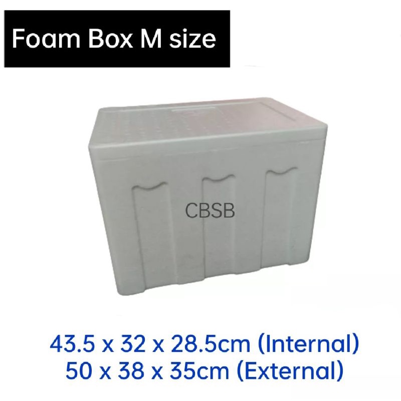 RENEQ POLYFOAM BOX POLYSTYRENE / STORAGE BOX / PICNIC BOX / GABUS ...