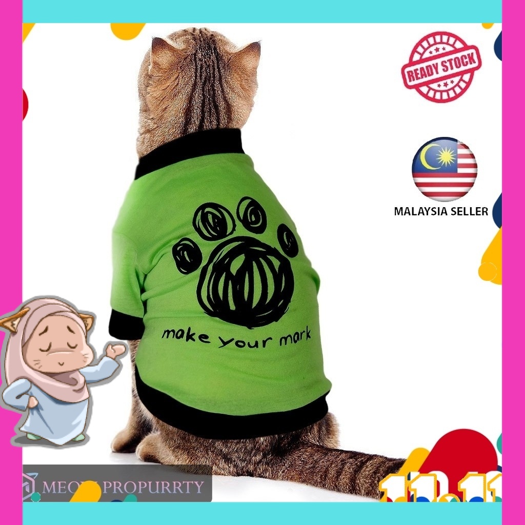 Baju Raya Kucing Malaysia 2022 Pakaian Haiwan Gemok Comel Murah ...