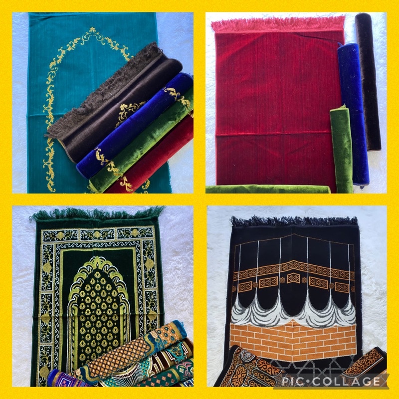 SEJADAH TURKEY PREMIUM VELVET / SEJADAH BUDGET/ SEJADAH MURAH/ SEJADAH ...