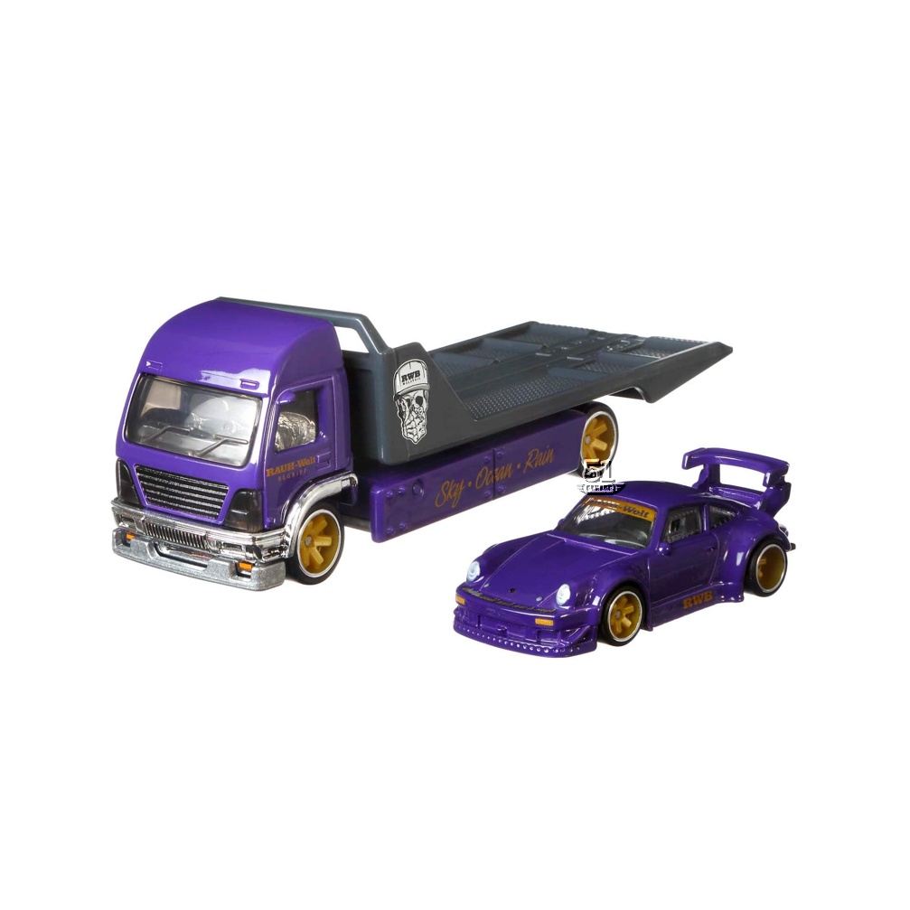 Hot Wheels Team Transport #17 RWB Porsche 930 with Aero Lift | Shopee ...